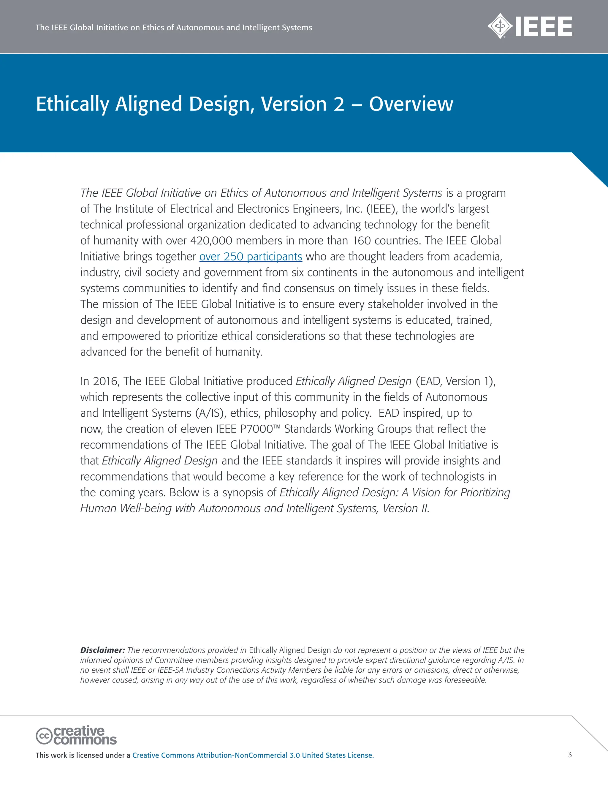 Ethically Aligned Design (Overview - Version 2) | PDF