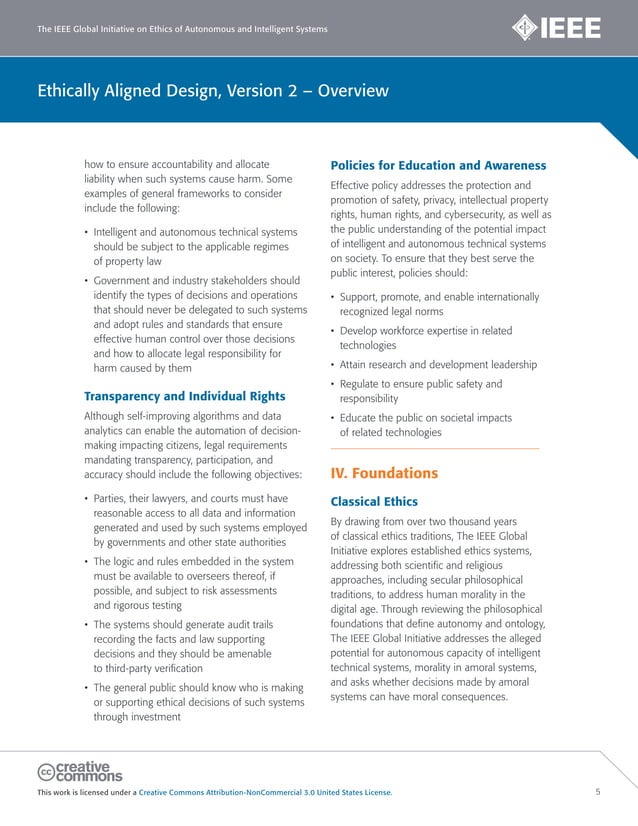 Ethically Aligned Design (Overview - Version 2) | PDF | Technology & Computing