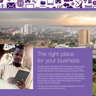 EADC Brochure - Kenya Tier III Datacentre | PDF