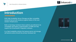 EnhancedAD High Availability Servers | PPT