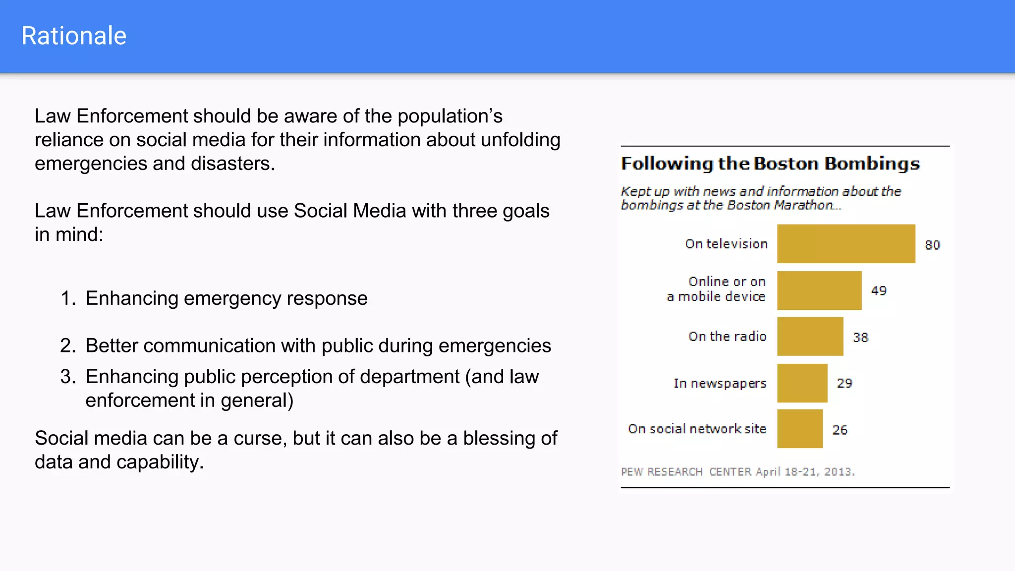 Law Enforcement & Social Media: Enhancing Response, Communication, and ...