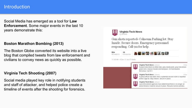 Law Enforcement & Social Media: Enhancing Response, Communication, and ...