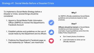 Law Enforcement & Social Media: Enhancing Response, Communication, and ...