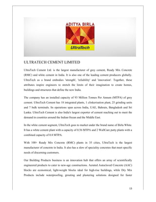A DESK RESEARCH ON COMPANY “THE ADITYA BIRLA GROUP” | PDF