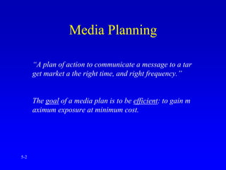 E advertising : media planning and scheduling | PPTX