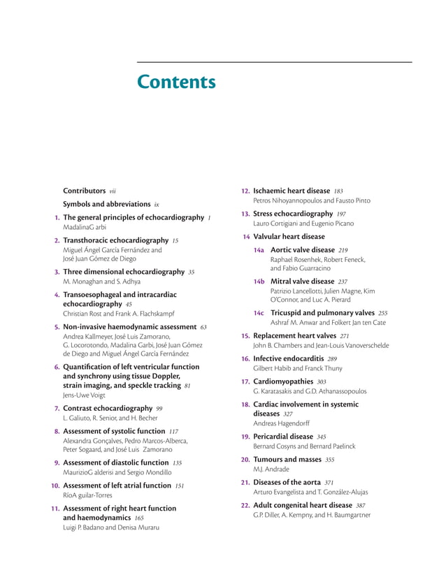 EAE Textbook of Echocardiography - sample | PDF