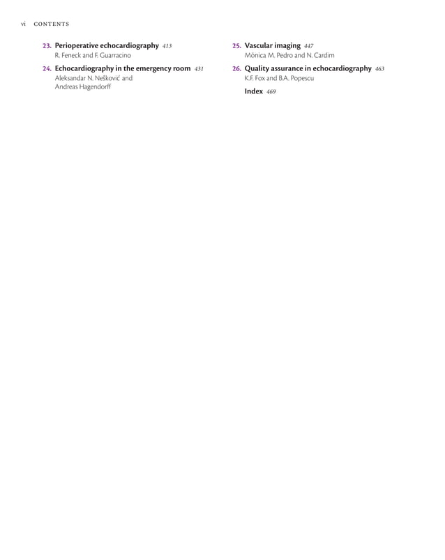 EAE Textbook of Echocardiography - sample | PDF
