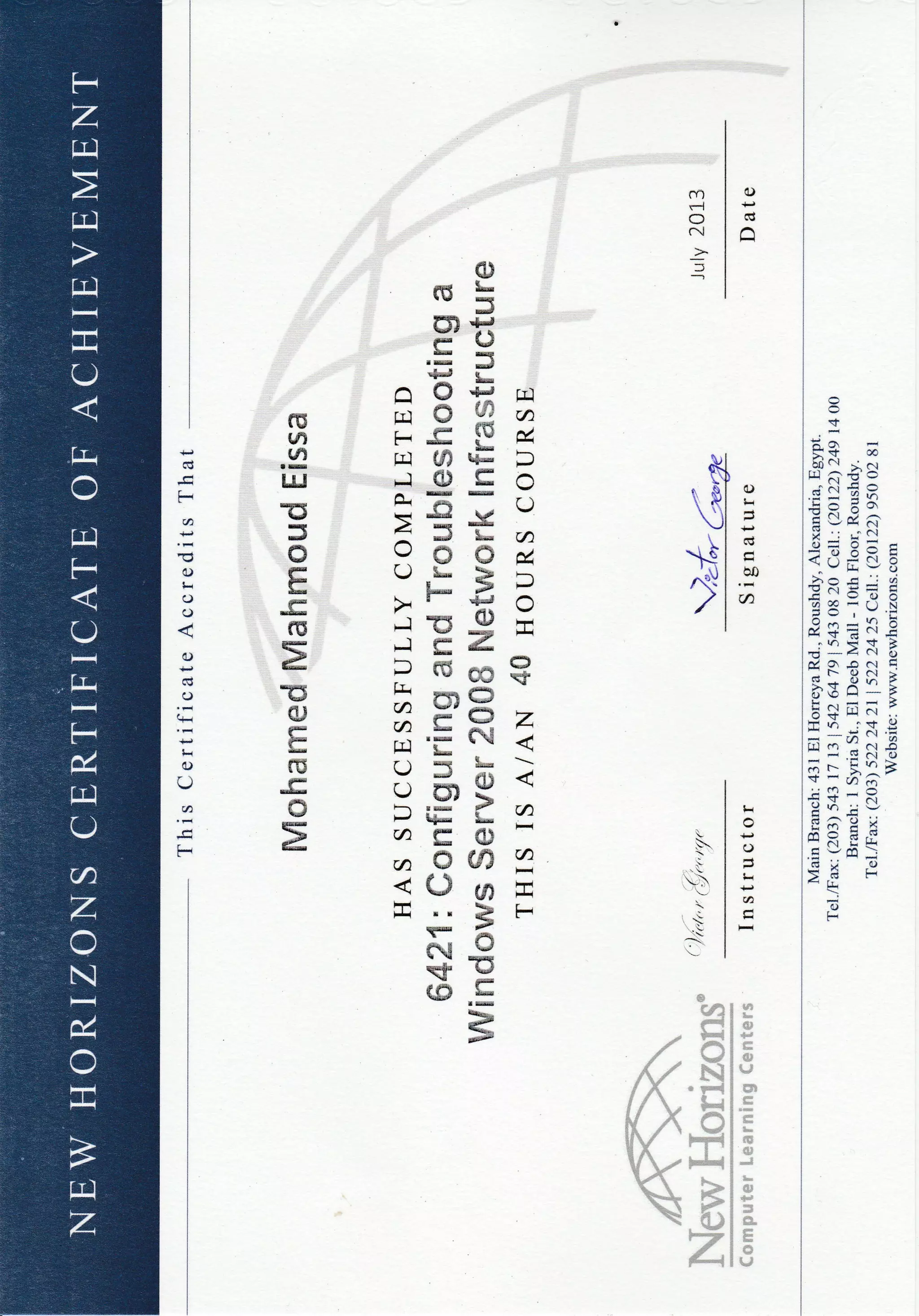 CONFIGURING AND TROUBLESHOOTING A WINDOWS SERVER 2008 NETWORK INFRASTRUCTURE (6421) | PDF