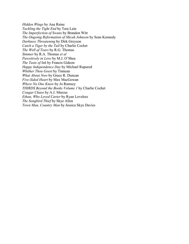 list of edited works | PDF