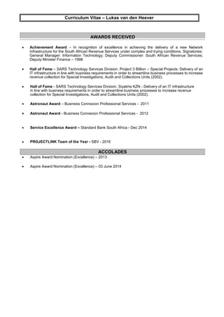 CV Lukas 20161216 | PDF