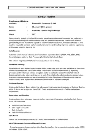 CV Lukas 20161216 | PDF