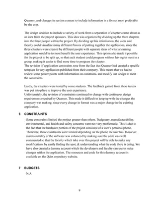 Senior Design Final Report | PDF