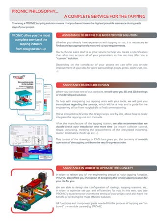 PRONIC - Tapping solutions - EN | PDF