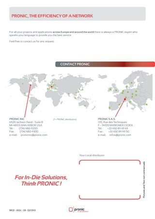 PRONIC - Tapping solutions - EN | PDF
