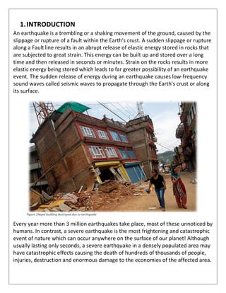 Earthquake report | PDF