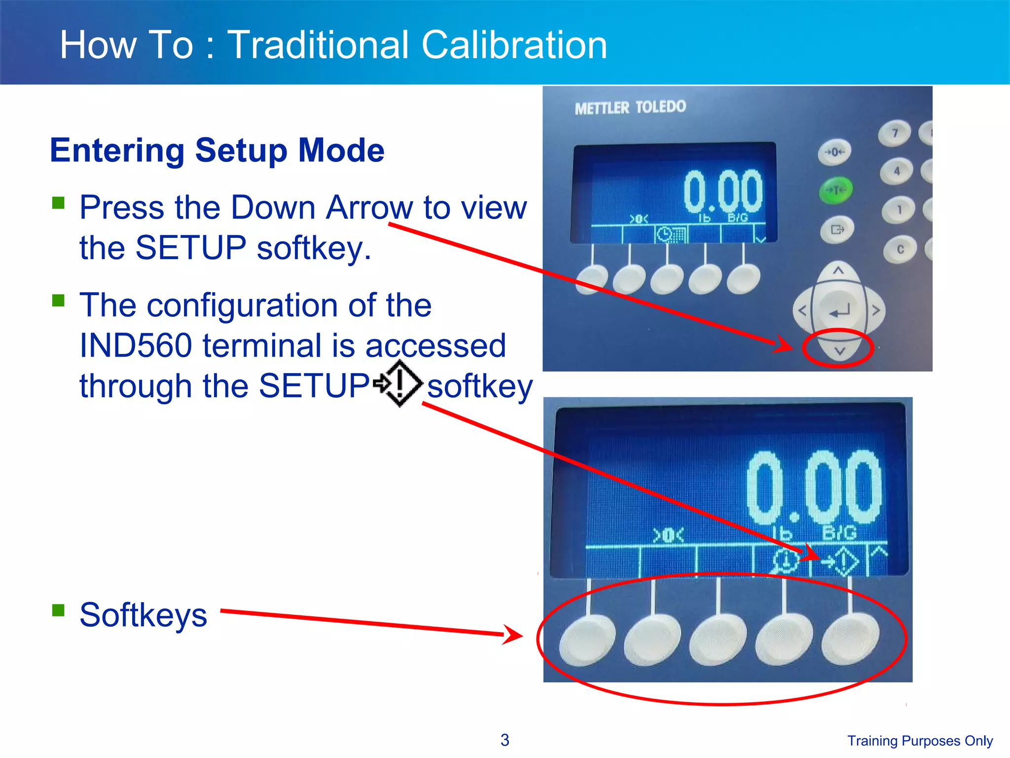 EAET Mettler-Toledo IND560 Calibration | PPT
