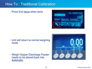 EAET Mettler-Toledo IND560 Calibration | PPT