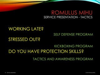 Romulus Mihu presentation services | PPT