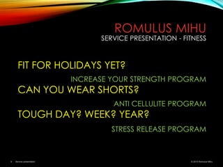 Romulus Mihu presentation services | PPT