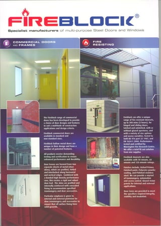 Fireblock Brochure | PDF