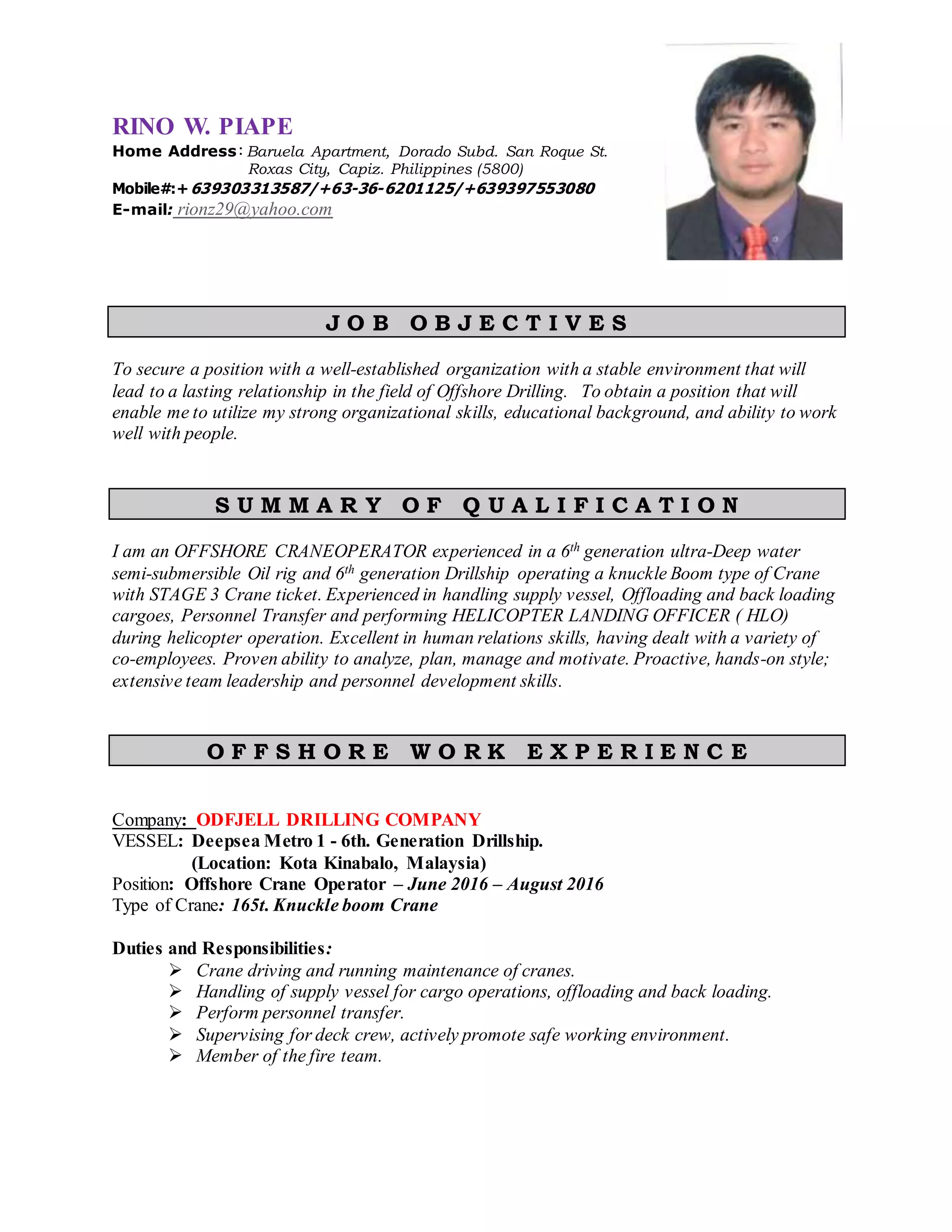 MY UPDATED CV. | PDF