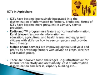 Farmer ICT needs and issues | PPT
