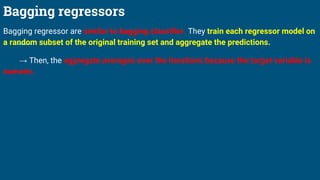 Bag the model with bagging | PPT