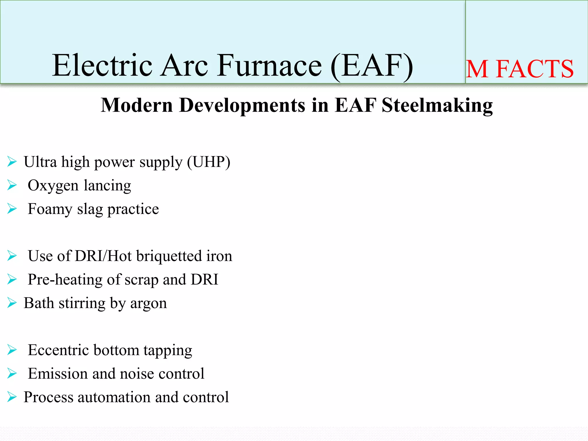 Electric Arc furnace | PDF