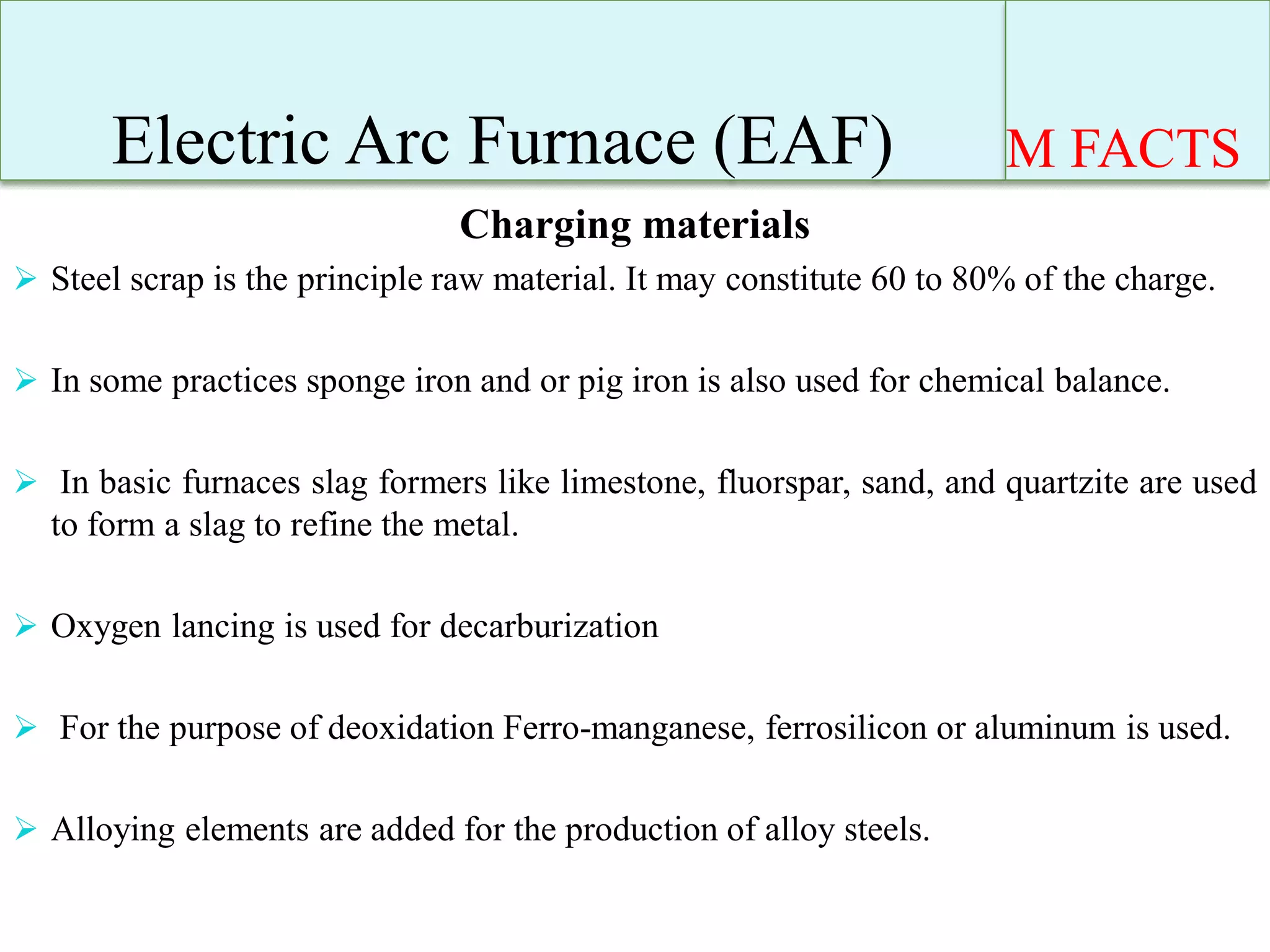 Electric Arc furnace | PDF