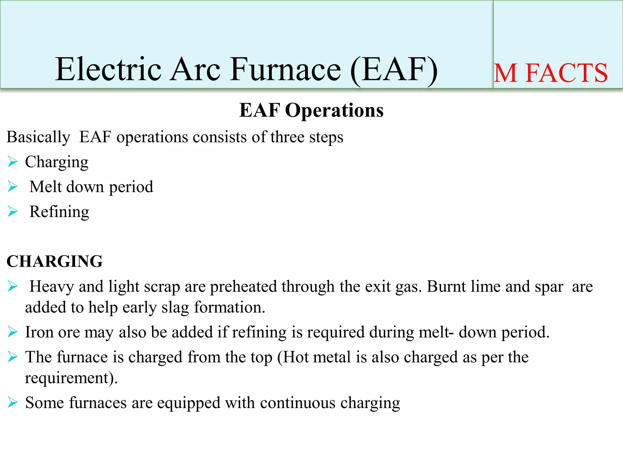 Electric Arc furnace | PDF