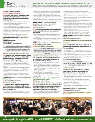 Well Spacing & Completions Optimization Eagle Ford 2014 | PDF