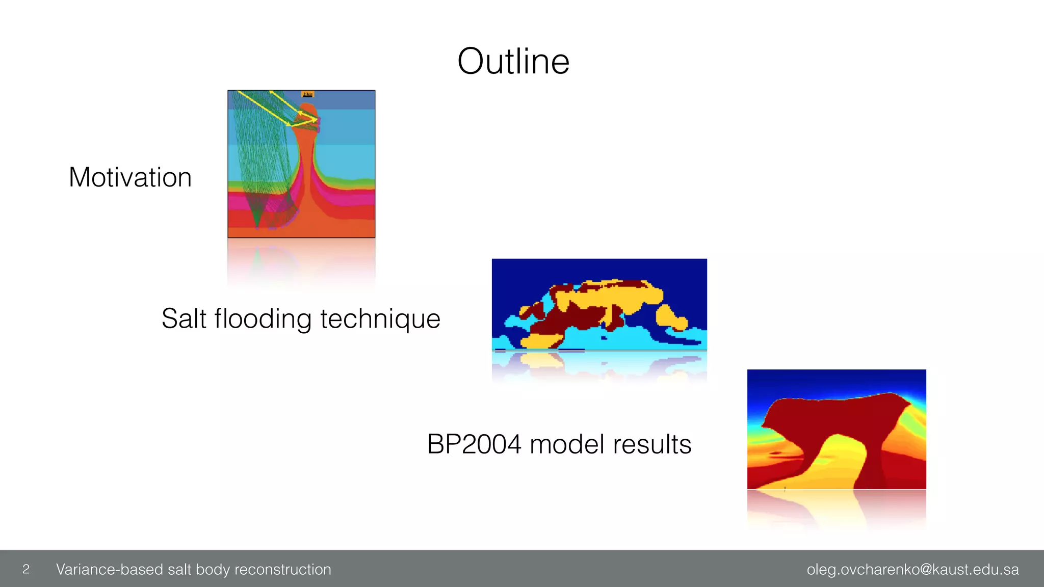 Variance-based salt body reconstruction | PPT