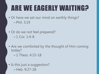 Eagerly waiting | PPTX