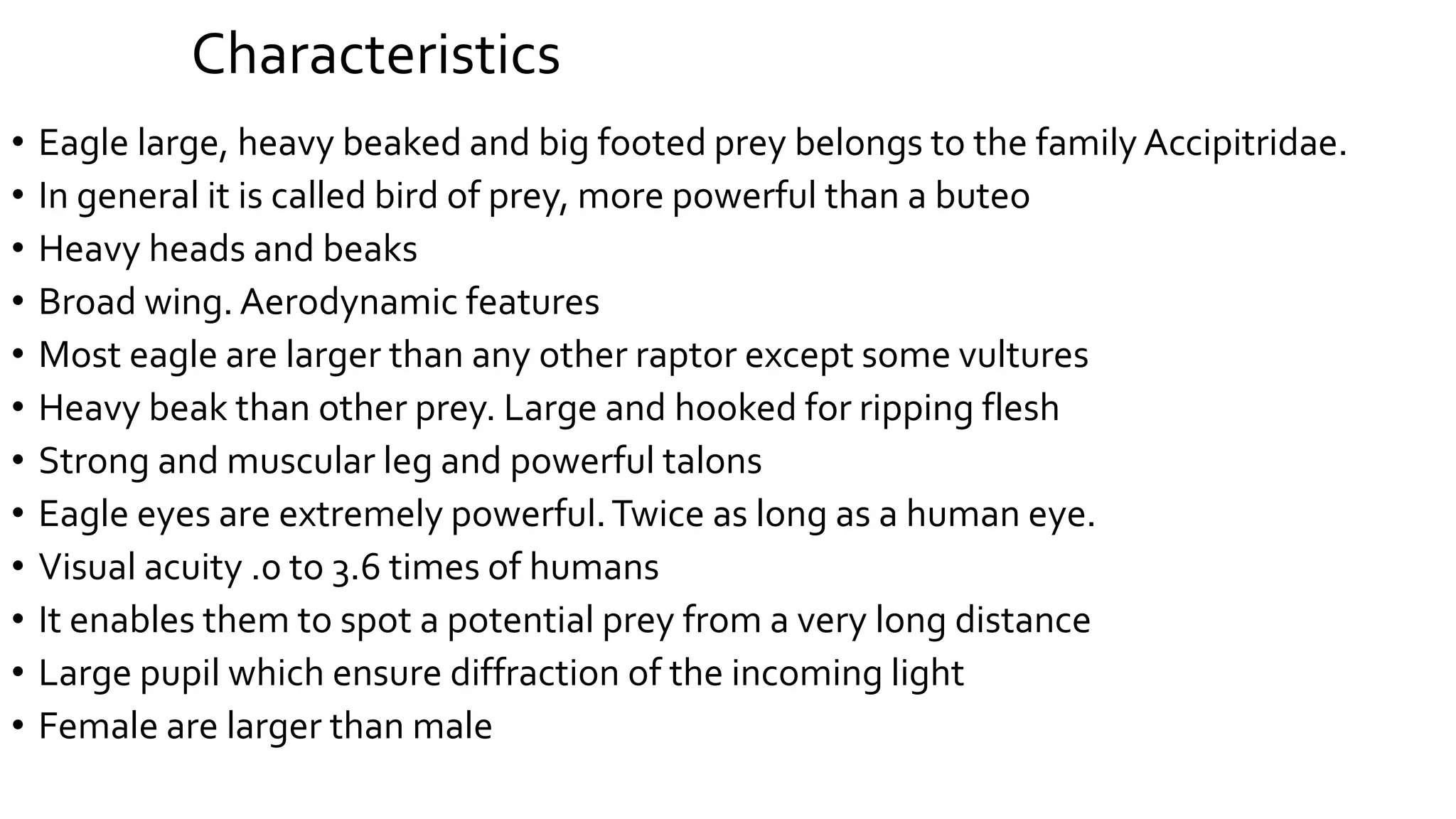 Presentation on Eagle | PPTX