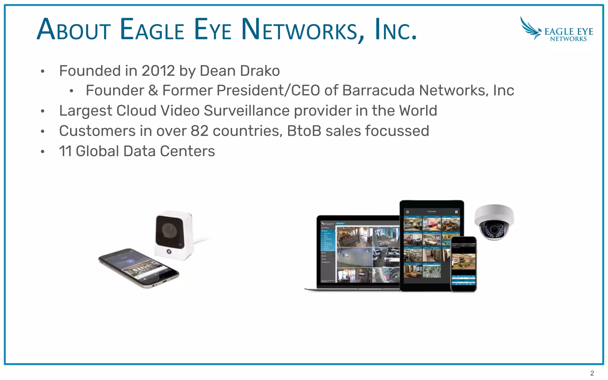 Eagle Eye Networks, Cloud Video Surveillance | PPT