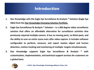 Eagle Eye Surveillance Analysis Solution | PPT