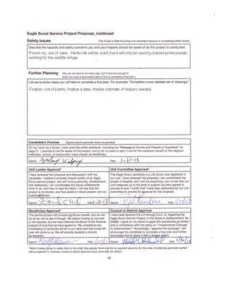 Eagle Scout Project | PDF
