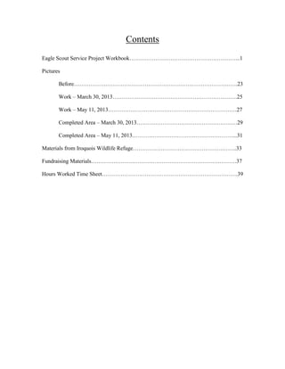 Eagle Scout Project | PDF