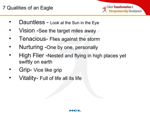 Eagles Leadership by Anand Pillai | PPT