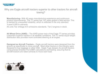 Eagle Tugs Tt Series Technical Brief | PDF