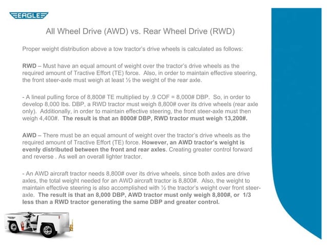 Eagle Tugs Tt Series Technical Brief | PDF