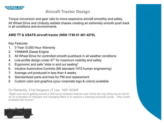 Eagle Tugs TT & USATS Military Technical Brief | PDF