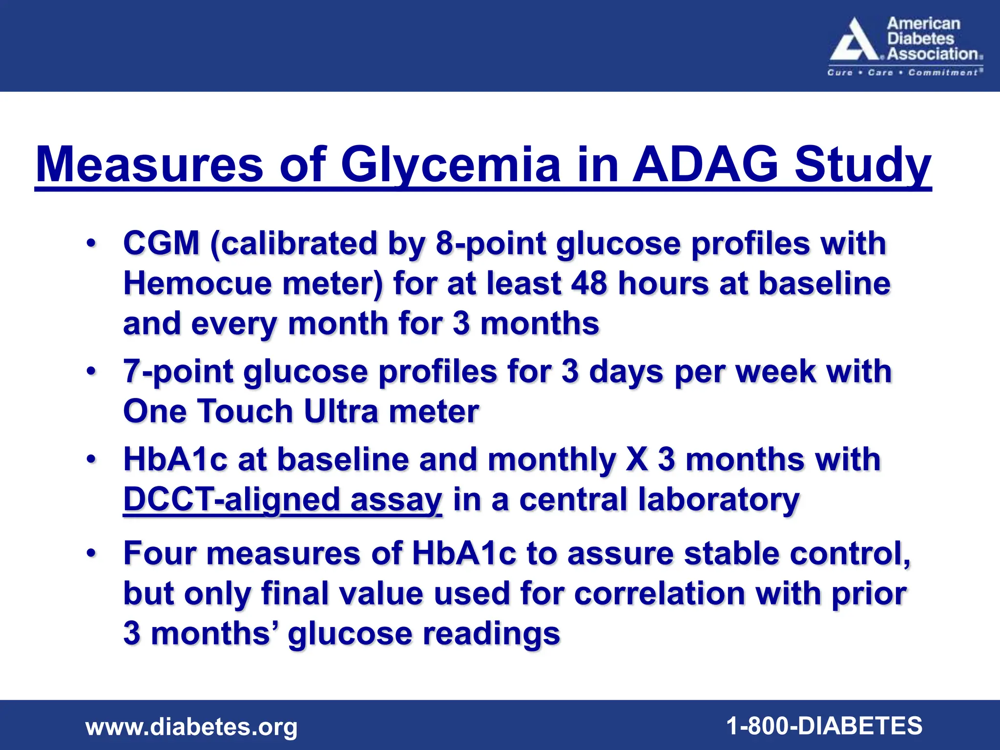 Blood Glucose and Estimated A1c Converstion | PPT