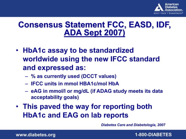 Blood Glucose and Estimated A1c Converstion | PPT | Diabetes | Diseases ...