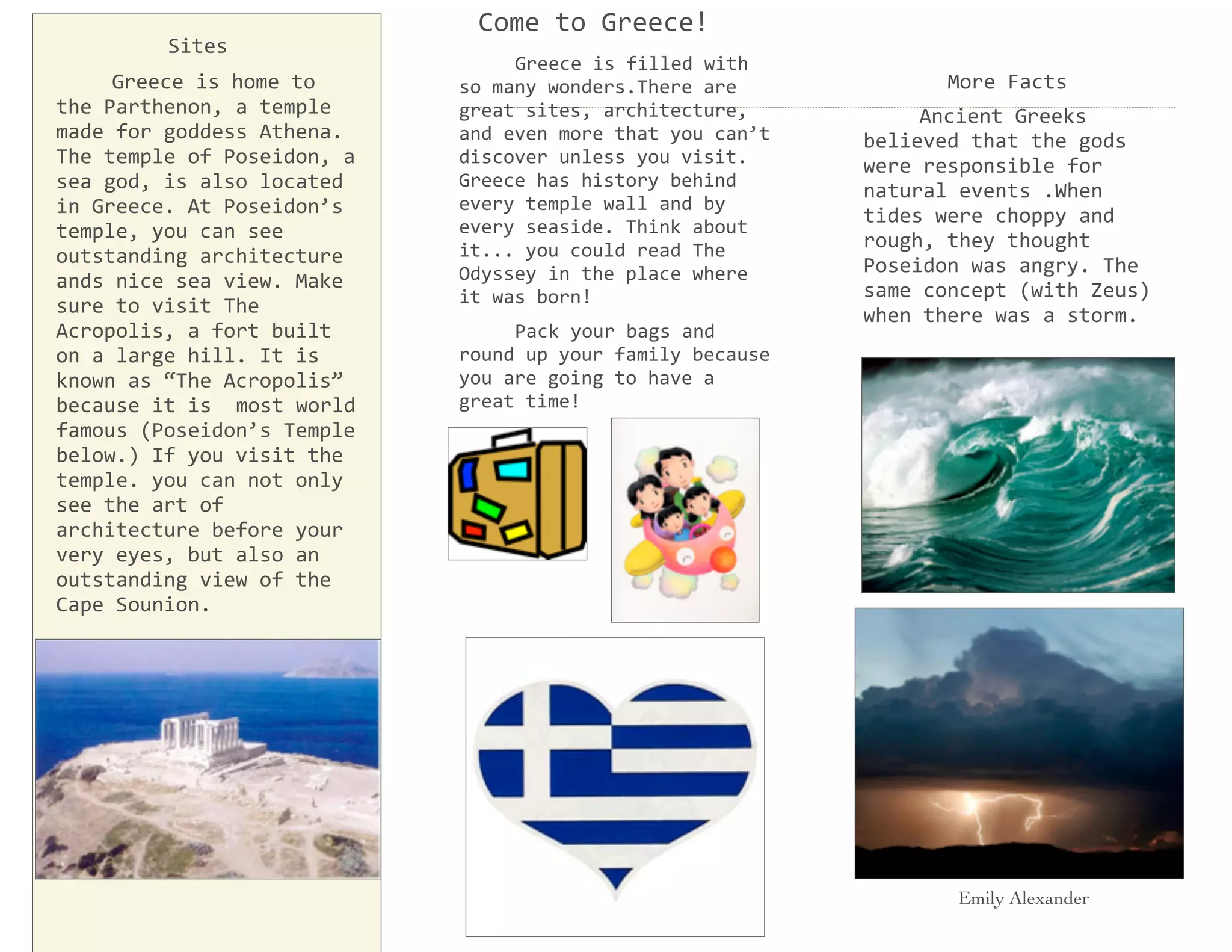 Ea greece brochure!!! | PDF | Geography | Science