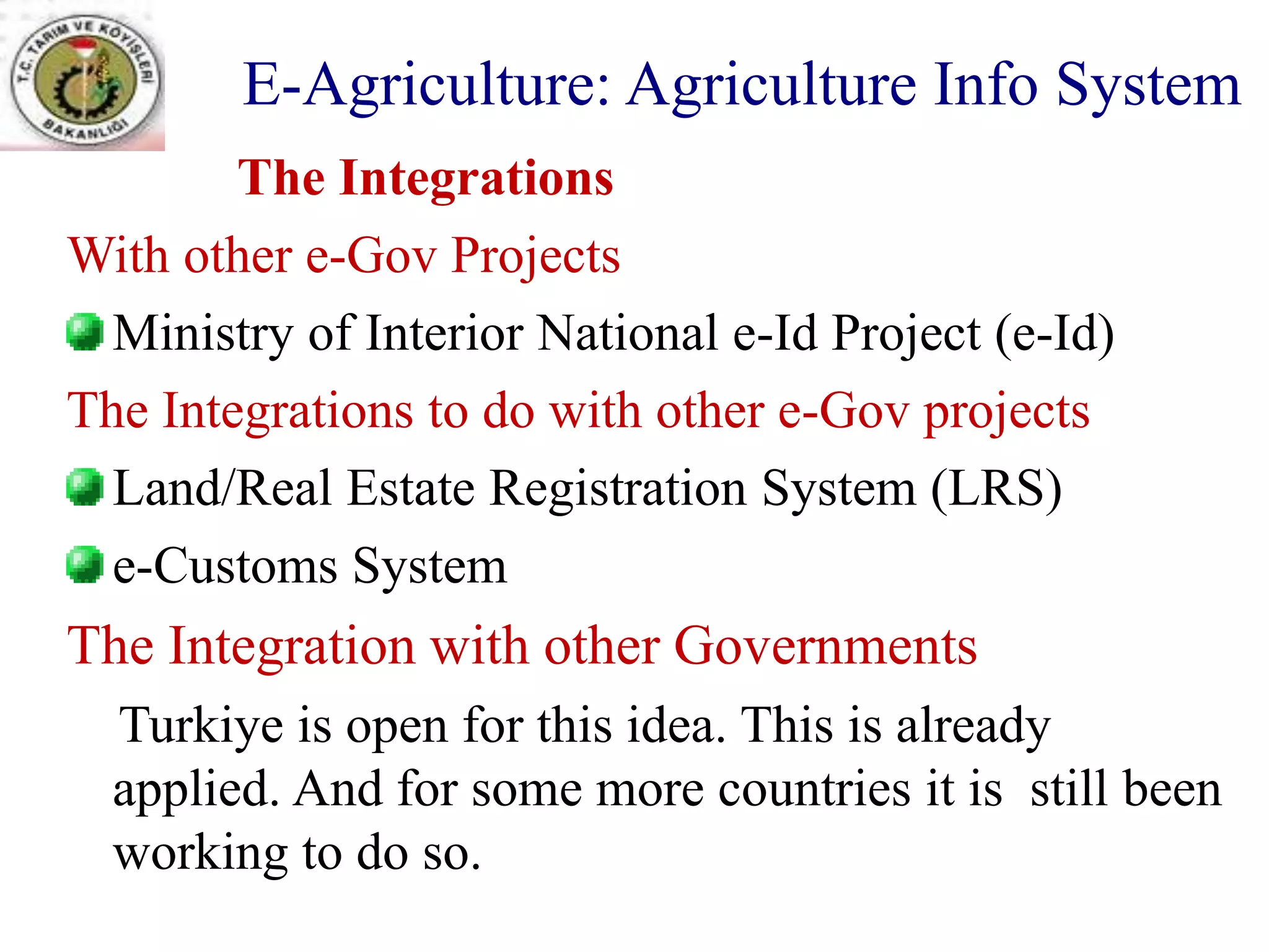 The Ministry of Food Agriculture and Livestock - e-Agriculture Projects ...