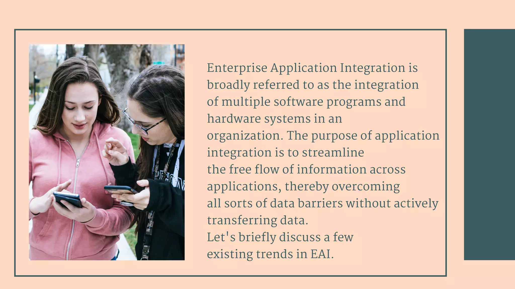 What are the current trends of EAI (Enterprise Application Integration) B2B & B2C? | PPT