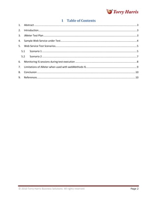 EAI Performance Analysis Web-Methods | Torry Harris Whitepaper | PDF