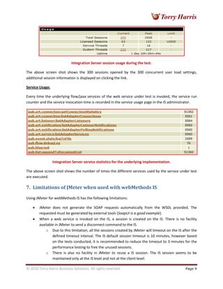 EAI Performance Analysis Web-Methods | Torry Harris Whitepaper | PDF