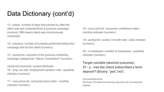 Wooing the Best Bank Deposit Customers | PPT